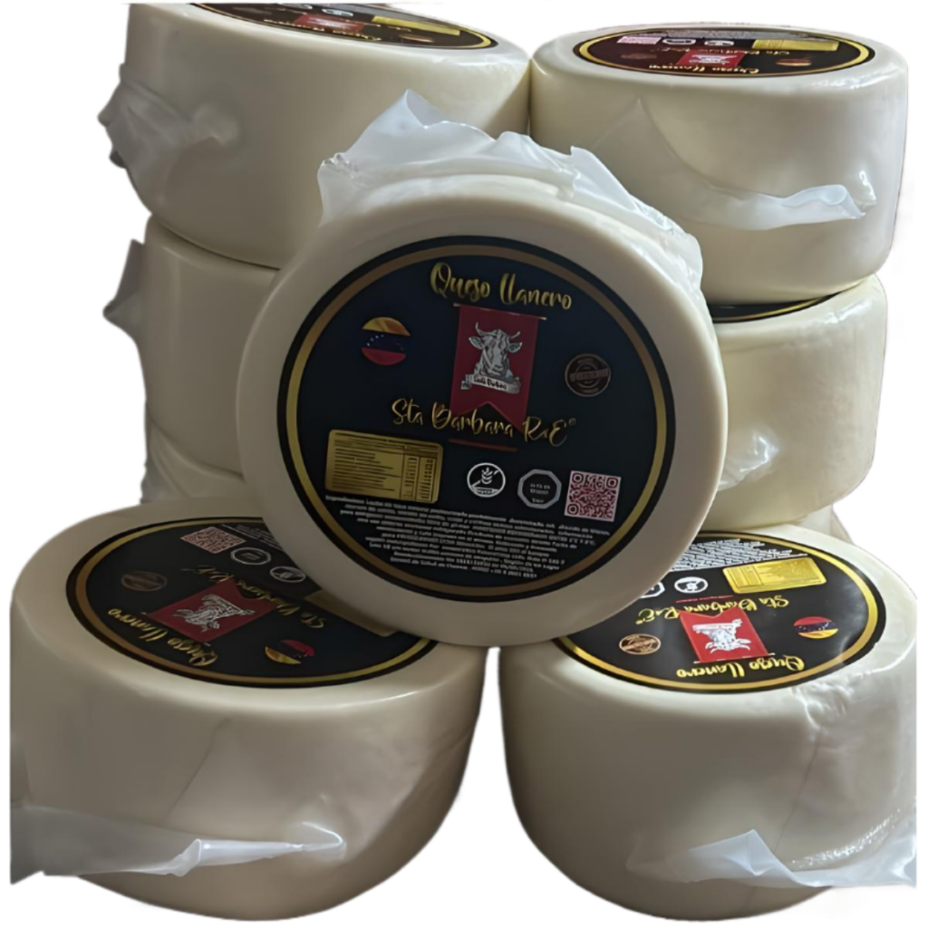Queso Llanero Santa Barbara redondo 1 kg - Alimentos G-Lamed León - GL ...